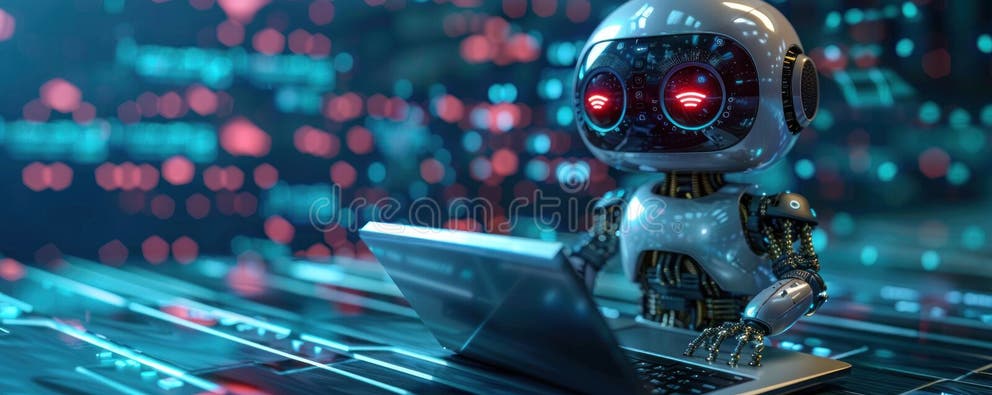 System Artificial Intelligence Internet Bot Application Stock ...