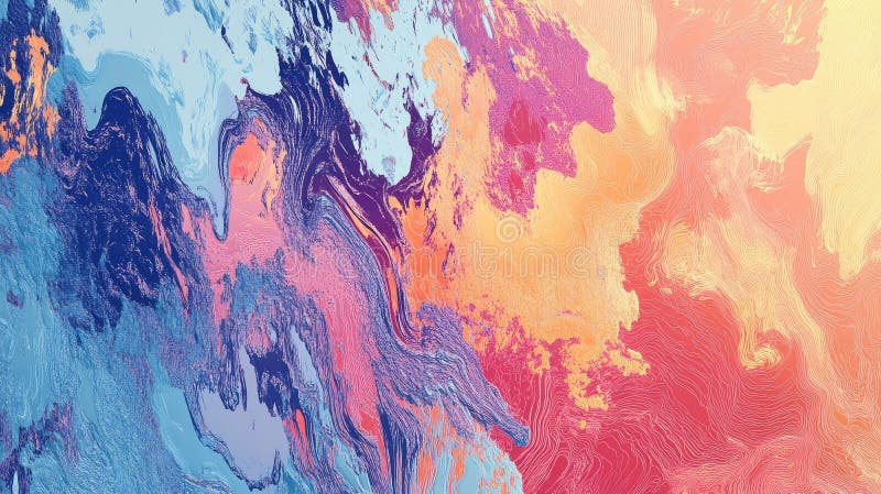 Digital Bouncing AI-generated Art Stock Photo - Image of bouncing ...