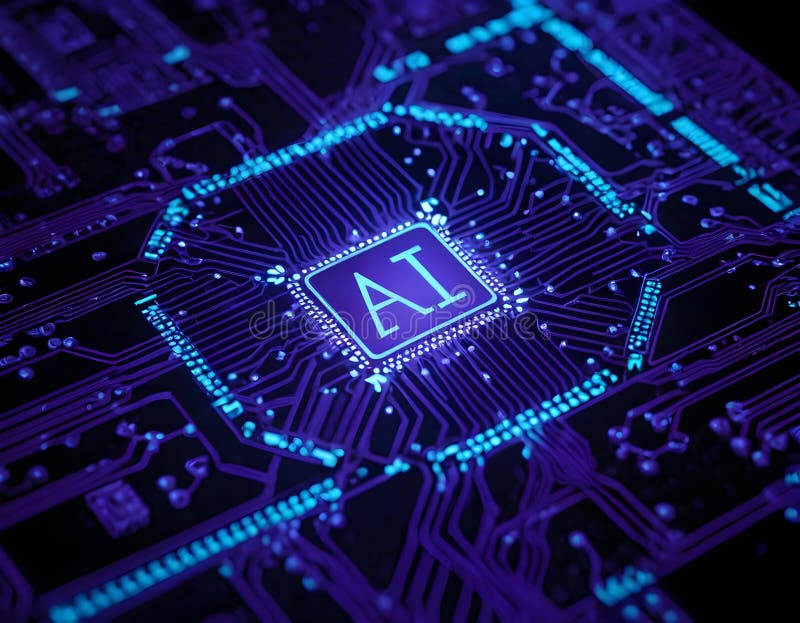 Digital Brain of Artificial Intelligence, Future Tech and Smart Systems ...