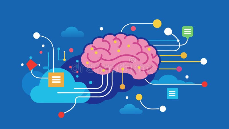 The Digital Brain Buzzed with Activity As it Processed the Endless ...