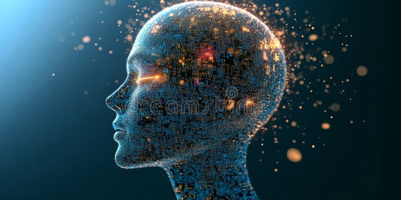 Cyborg Portrait Concept Stock Illustrations – 6,077 Cyborg Portrait ...