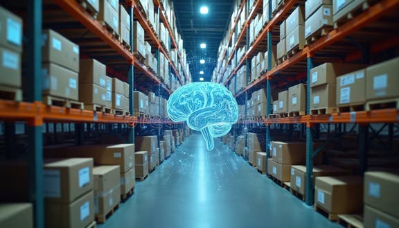Digital Brain Manages Smart Warehouse, Optimizing Efficiency, Connected ...
