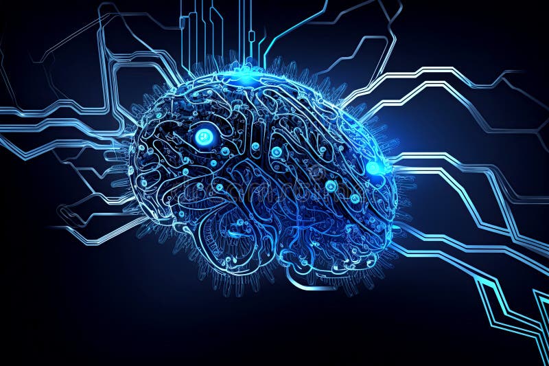 Digital Brain with Neural Connections. Concept of Artificial ... Digital Brain with Neural Connections. Concept of Artificial ...