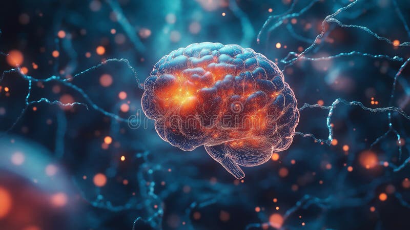 Digital Brain Representation with Neural Connections in Background ...