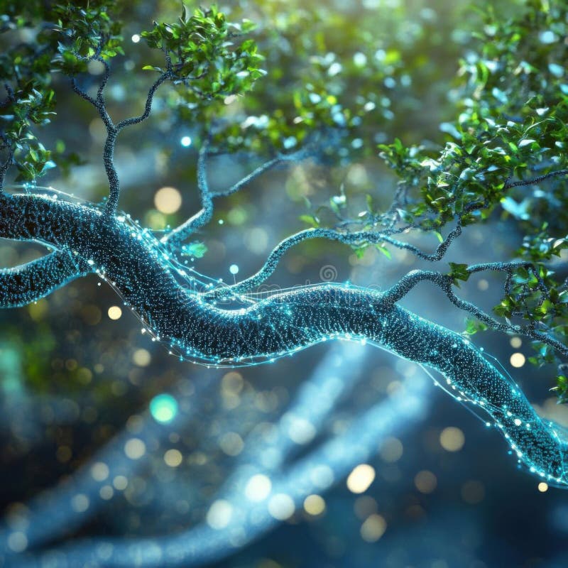 Digital Branch, a Modern Interpretation of Nature S Interconnectedness ...