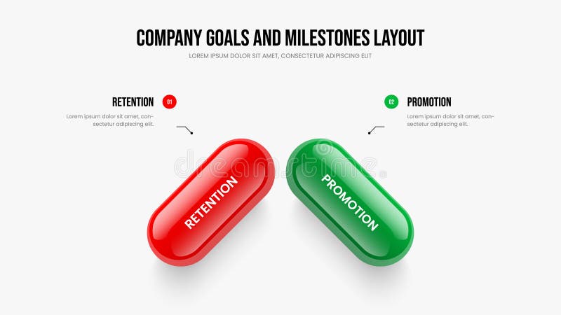 Digital Briefing Two Step Infographic Frame Design. Stock Vector ...