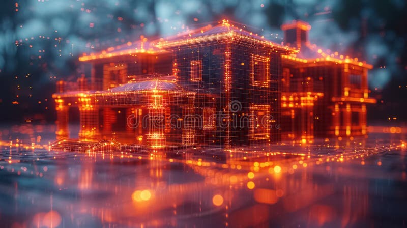 Digital Building Information Modeling (BIM) Technology Stock ...