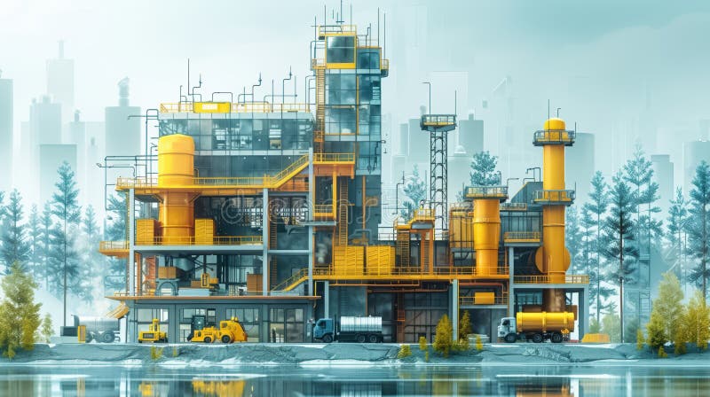 Digital Building Information Modeling (BIM) Technology Stock ...