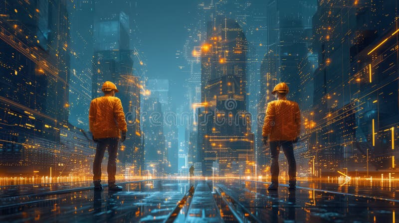 Digital Building Information Modeling (BIM) Technology Stock ...