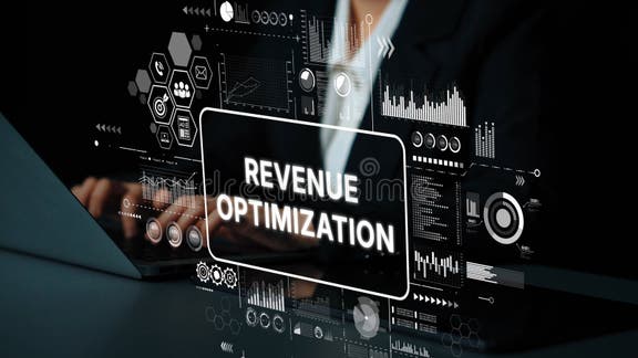 Digital Business Growth Concept Focused on Revenue Optimization with ...