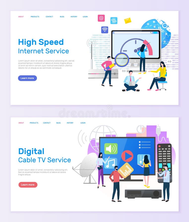 Digital Cable Service, Satellite and Global Wireless Connection Website ...