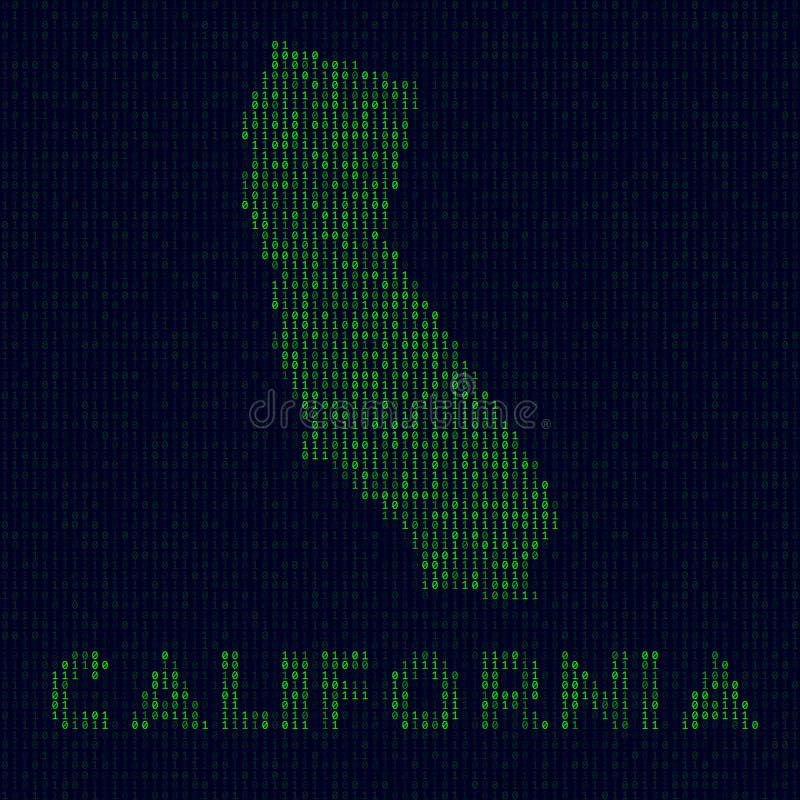 California New Car Digital Registration Plate Vector Stock Vector ...