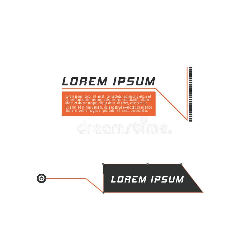 Digital Callouts, Footnotes. Layout for Links and Digital Information ...