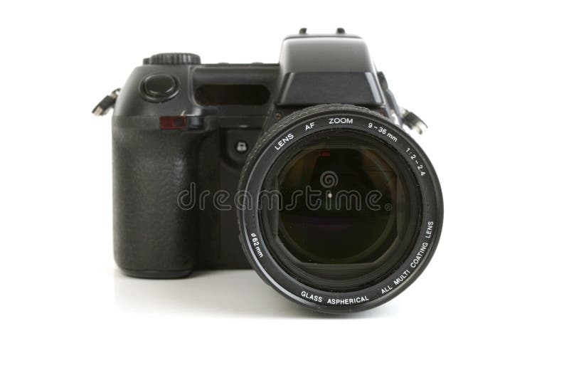 Retro camera stock photo. Image of aperture, black, retro - 15558566