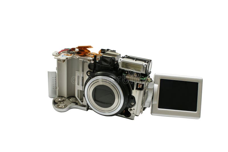 Disassembled camera. stock photo. Image of camera, complexity - 35190728
