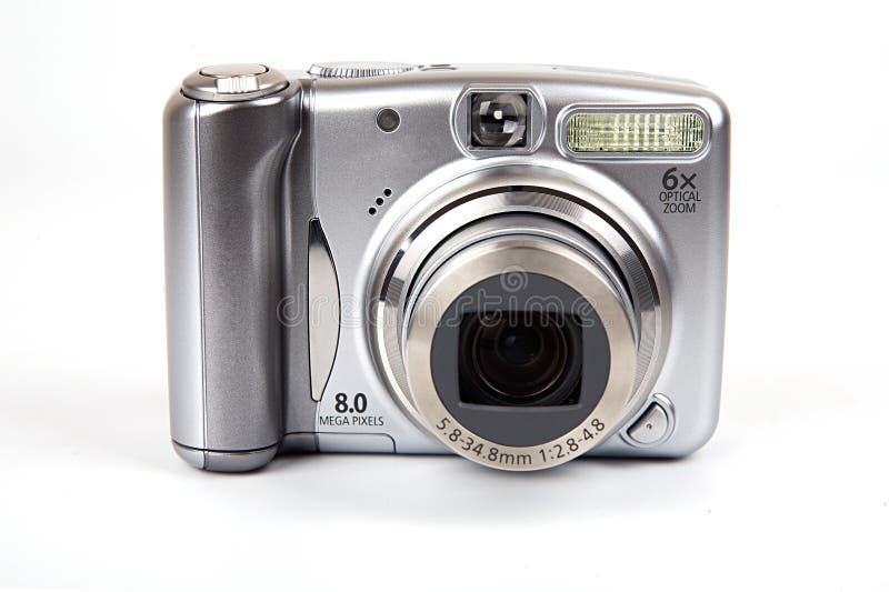 Compact digital camera stock photo. Image of digital - 16857644