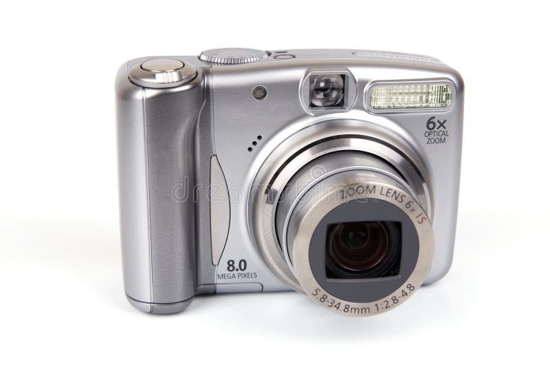 Digital Camera stock image. Image of light, white, electronics - 79157