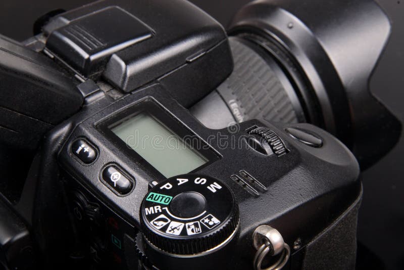 Professional Digital Video Camera Stock Image - Image of action ...