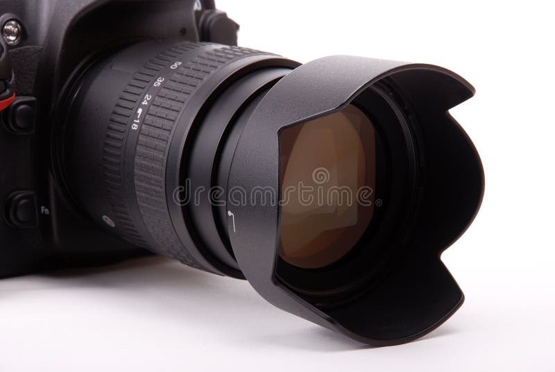 Digital Video Camera (Detail Top-Front View) Stock Image - Image of ...