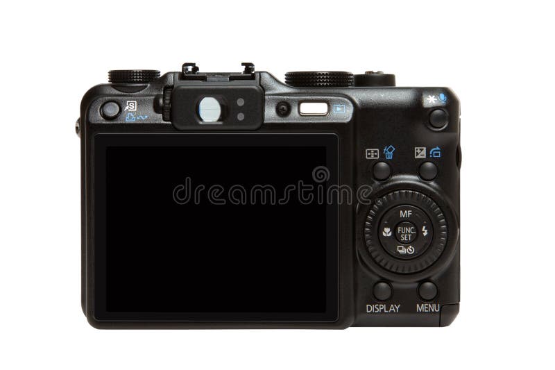 Digital Camera back stock photo. Image of back, compact - 3776436