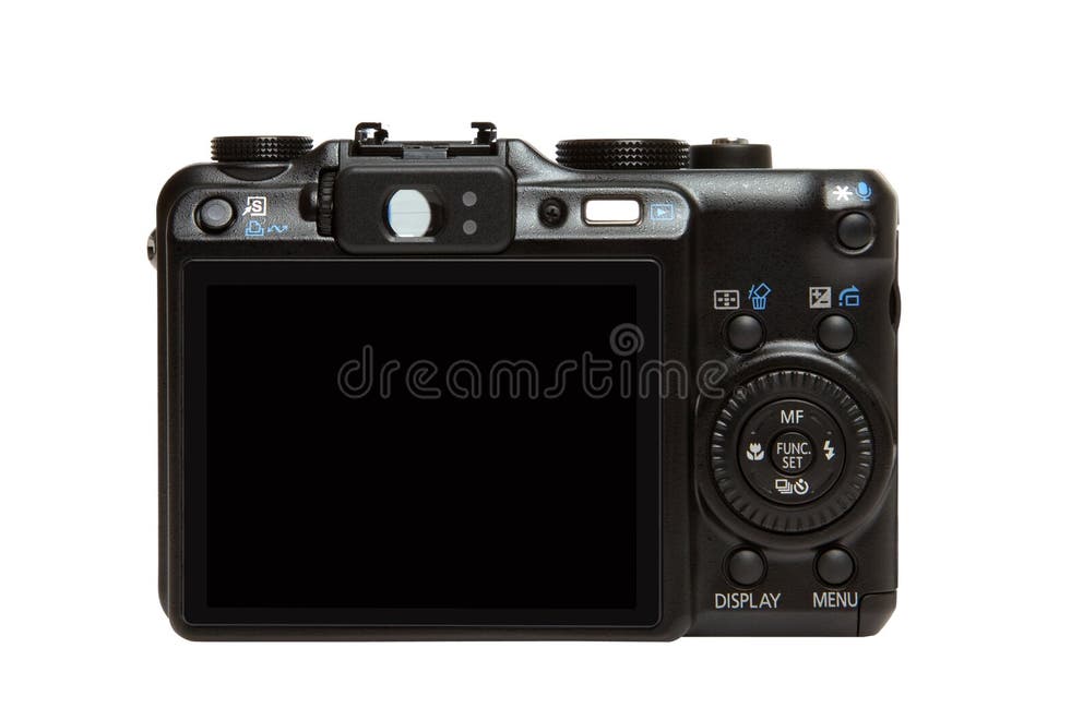 Digital Camera back stock photo. Image of back, compact - 3776436