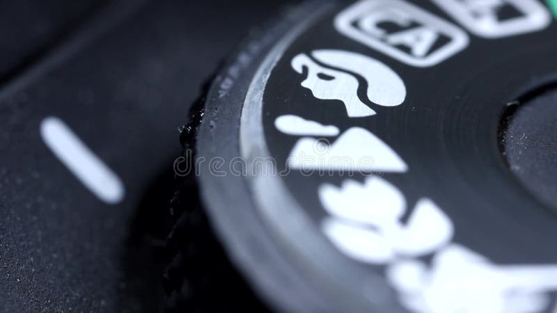 Digital Camera Control Ring. Different Shooting Modes. SLR Mode Dial ...