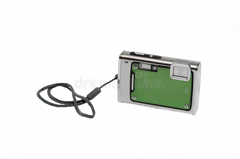 Digital camera stock image. Image of case, steel, isolated - 57997373