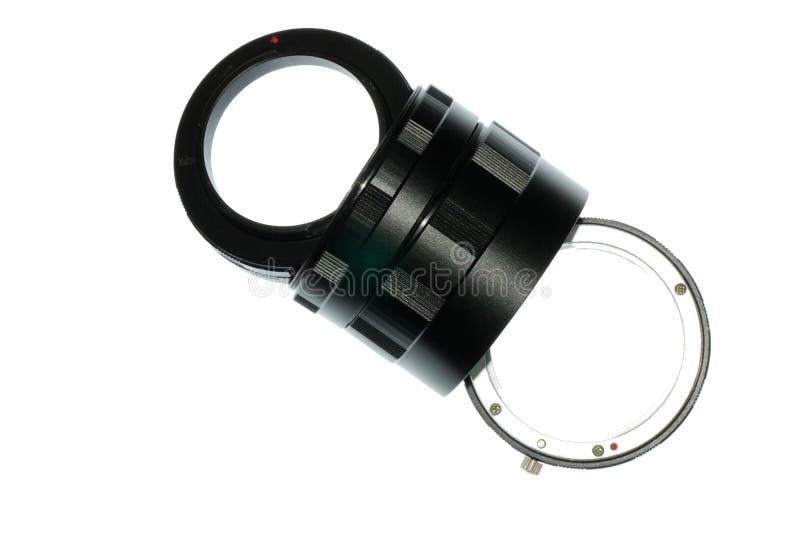 Digital Camera Extension Ring Stock Photo - Image of light, closeup ...