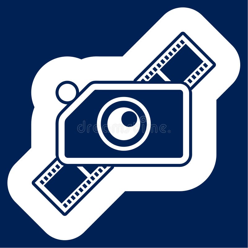 Digital Camera Icon - Illustration Stock Vector - Illustration of ...