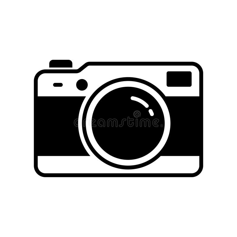 Digital Camera Icon for Photography Stock Vector - Illustration of ...