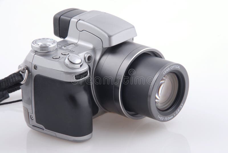 Digital Video Camera (Detail Top-Front View) Stock Image - Image of ...