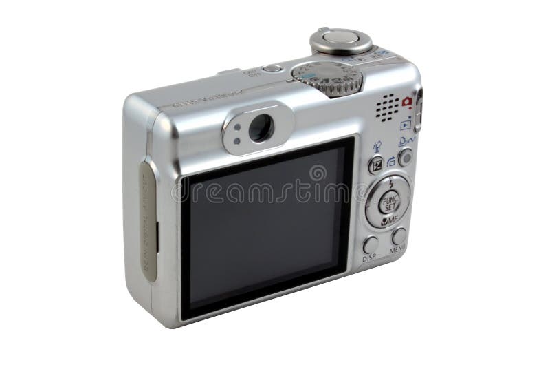Compact digital camera stock image. Image of close, record - 13311723