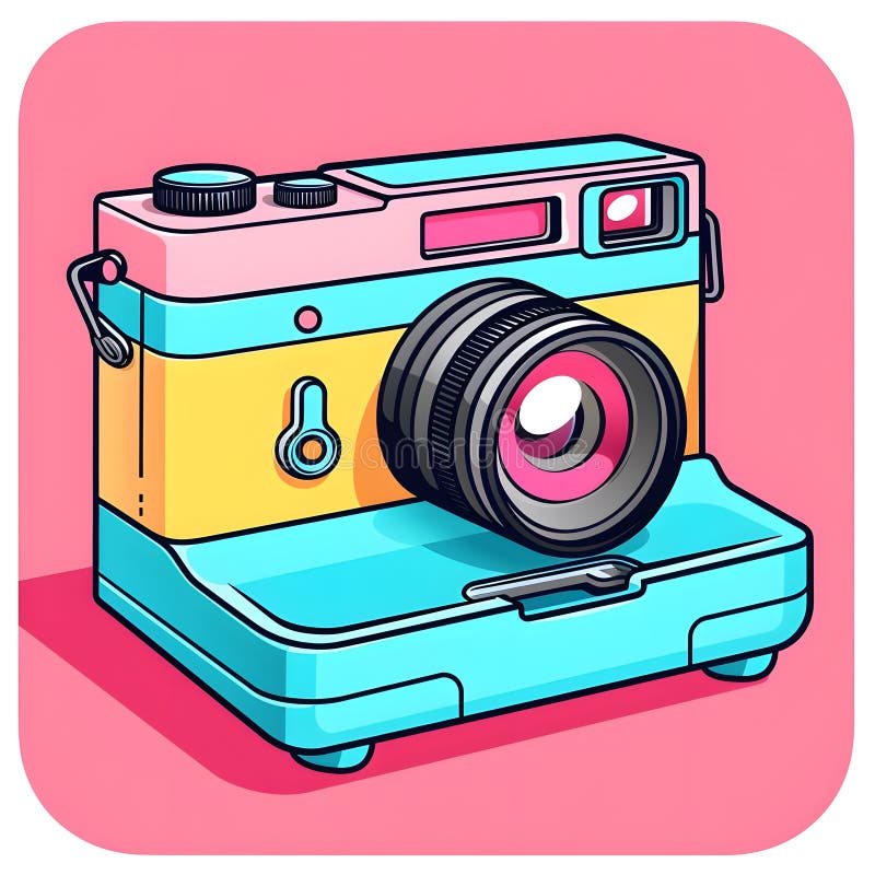 Camera Zoom Lens Cartoon Stock Photos - Free & Royalty-Free Stock ...