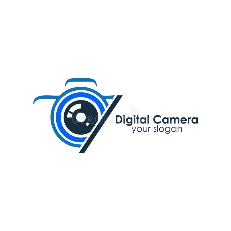 Digital Camera Logo Design, Concept Idea, Vector Illustration Stock ...