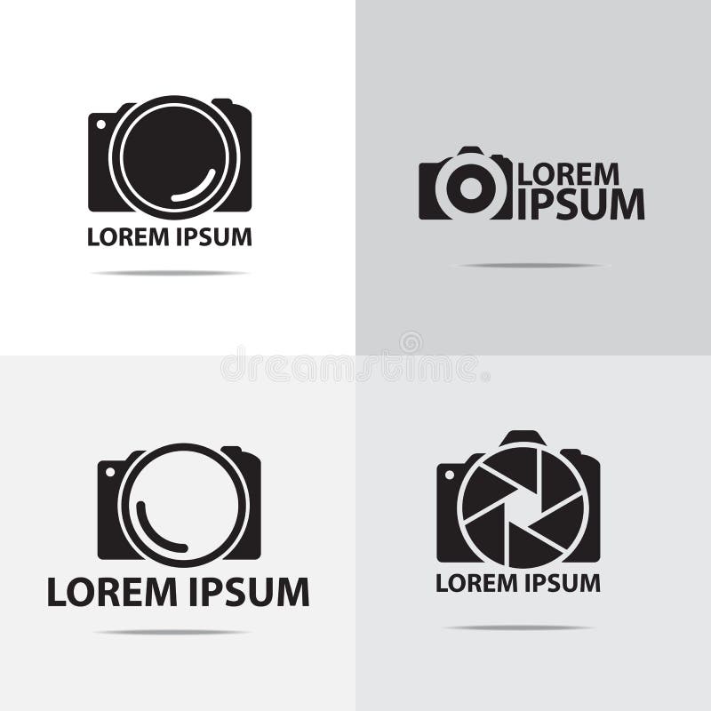Digital camera logo design stock vector. Illustration of cinema - 54579032