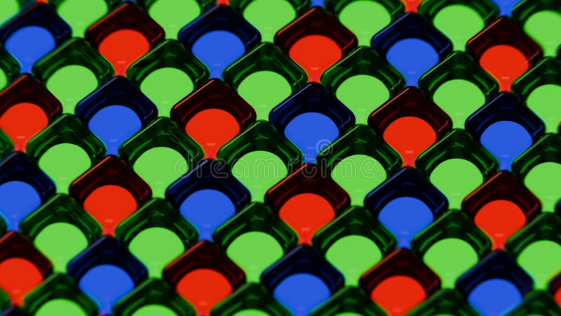 Digital Camera Matrix - Super Close Up - RGB Red Green Blue Pixels ...