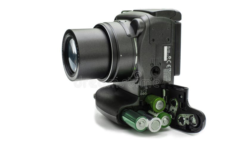 Battery Compartment on a Riflescope Stock Image - Image of equipment ...