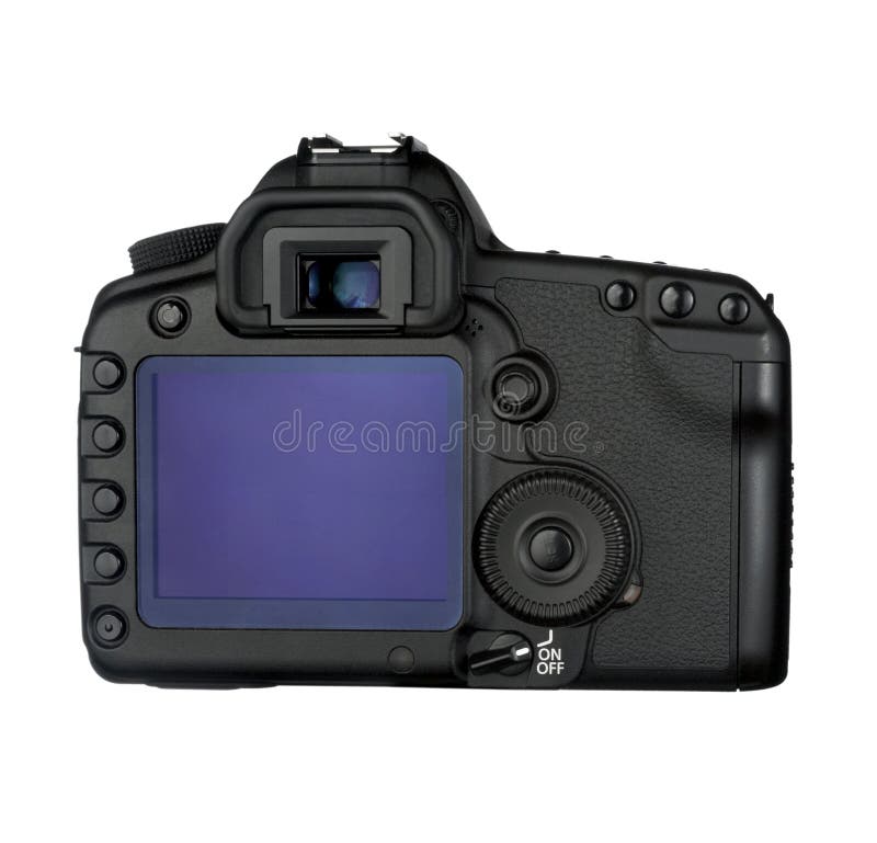 Camera Back Screen stock image. Image of electronic, view - 28384075