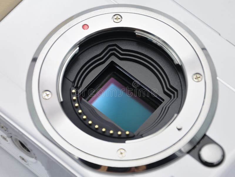 Digital Camera Sensor stock image. Image of canon, evil - 20839307