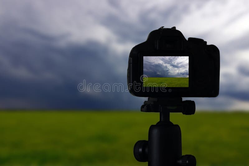 Digital Camera Storm Clouds Stock Image - Image of horizon, beautiful ...