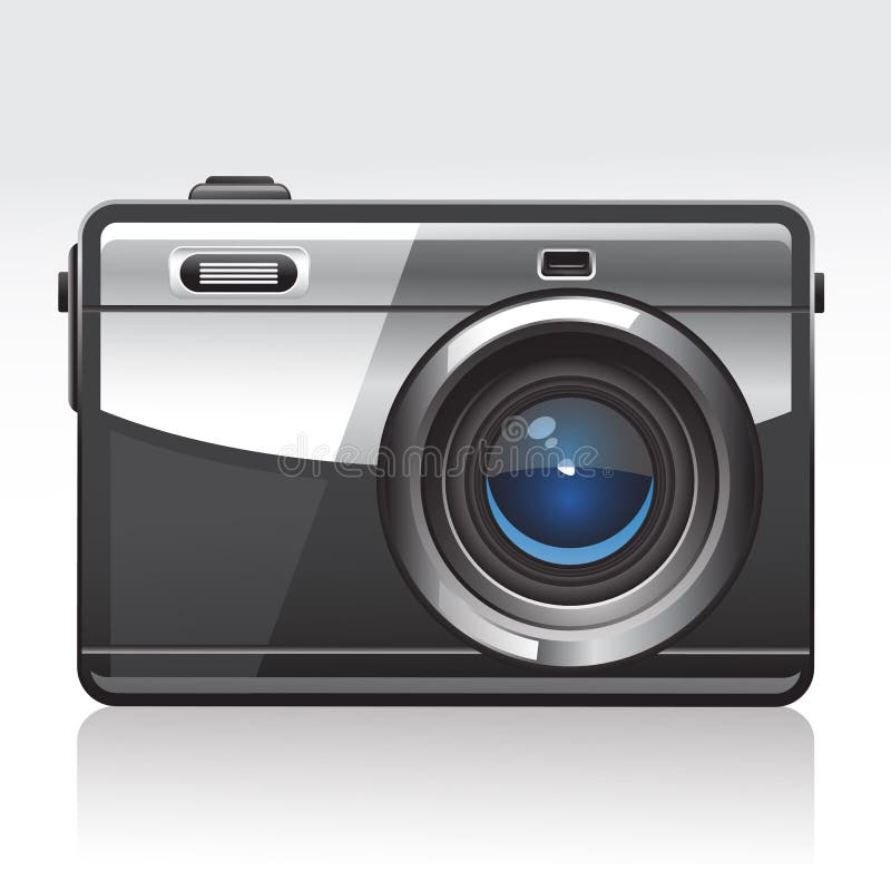 Retro style camera stock vector. Illustration of photographic - 24677824