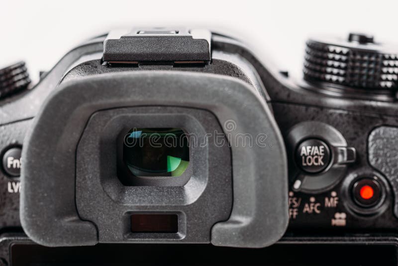 Digital Camera Viewfinder stock photo. Image of screen - 122837798