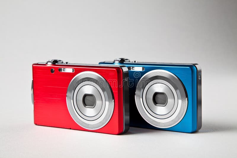 Digital cameras. stock image. Image of compact, electronic - 22004813