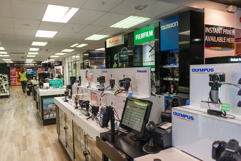 Digital Cameras Displayed Shop Stock Photos - Free & Royalty-Free Stock ...