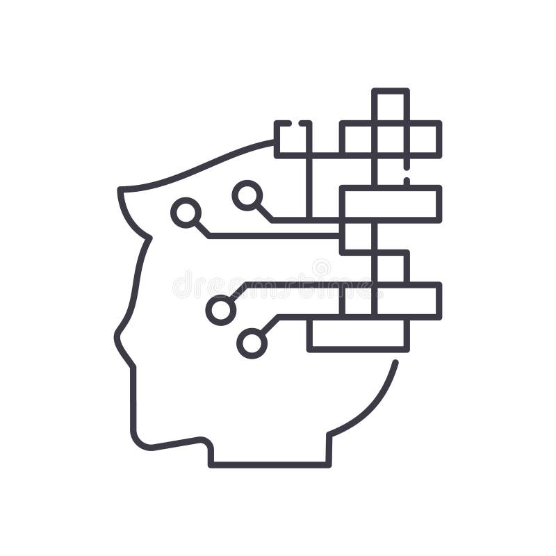 Digital Capabilities Icon, Black Vector Sign with Editable Strokes ...