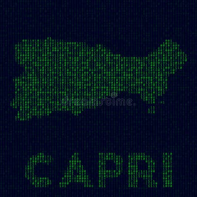 Digital Capri logo. stock vector. Illustration of business - 185074060