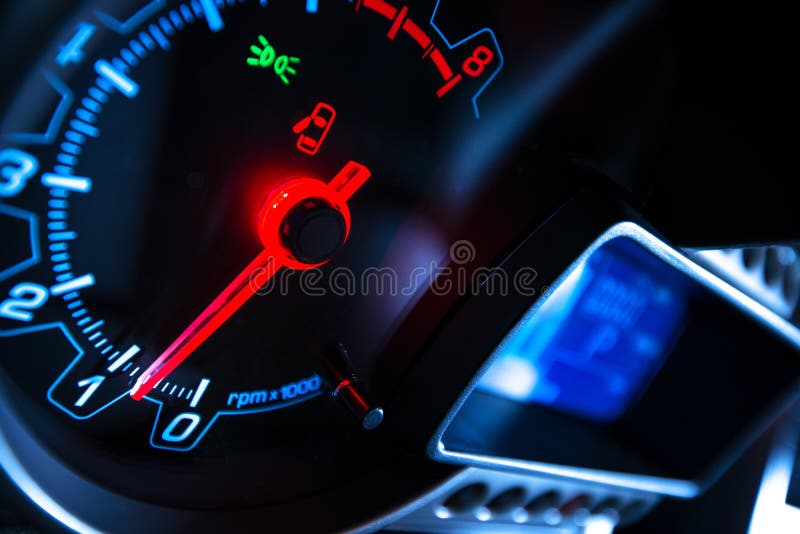 Digital Car Dashboard stock photo. Image of dashboard - 53597912