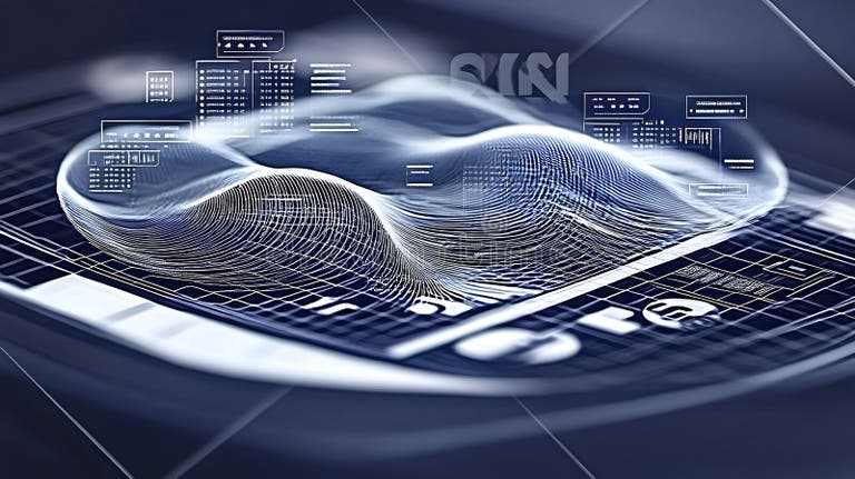 Digital Car Model Design Futuristic Automotive Concept Visualization ...