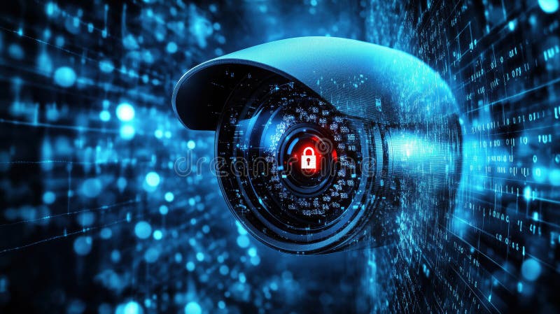 Digital CCTV Camera, Security Technology, Data Protection, Surveillance ...