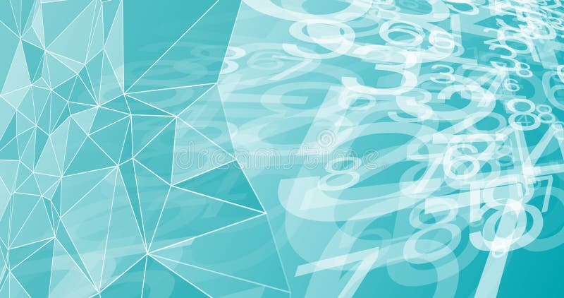 Digital Chaos Abstract Technology Big Data Visualisation Stock Vector ...